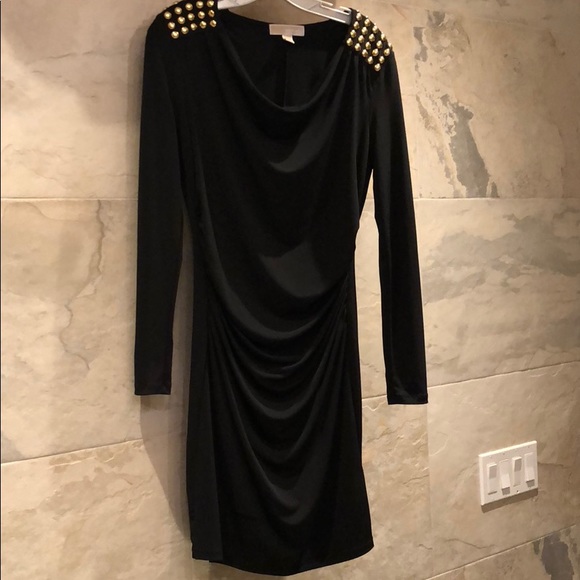 MICHAEL Michael Kors | Dresses | Michael Kors Perfect Black Dress M ...